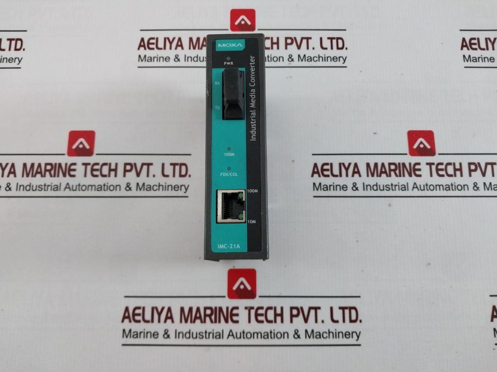 Moxa Imc-21a-S-Sc Industrial Media Converter 48v - Aeliya Marine