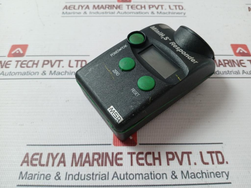 Msa Mini H2s Responder Oxygen Detector - Aeliya Marine