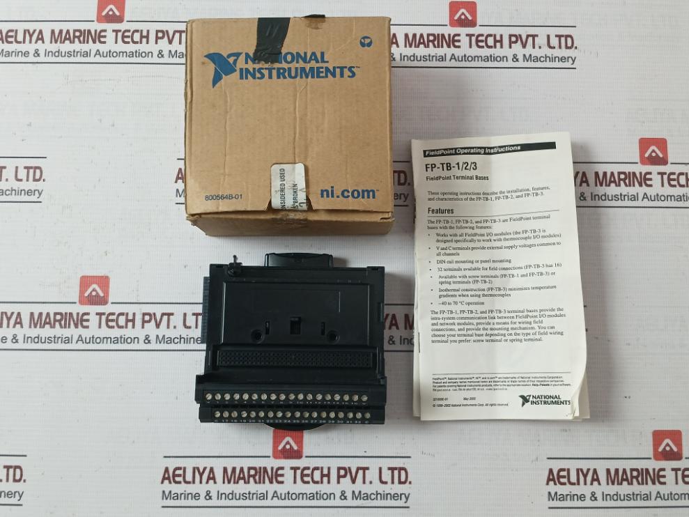 National Instruments Fp-Tb-1 Fieldpoint Terminal Base - Aeliya Marine