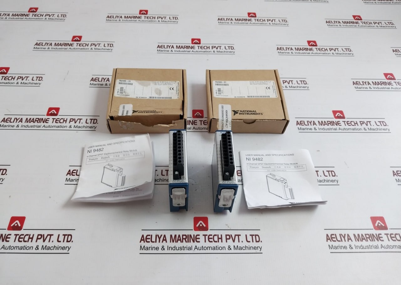 National Instruments Ni 9482 Relay Output Module 70°C - Aeliya Marine
