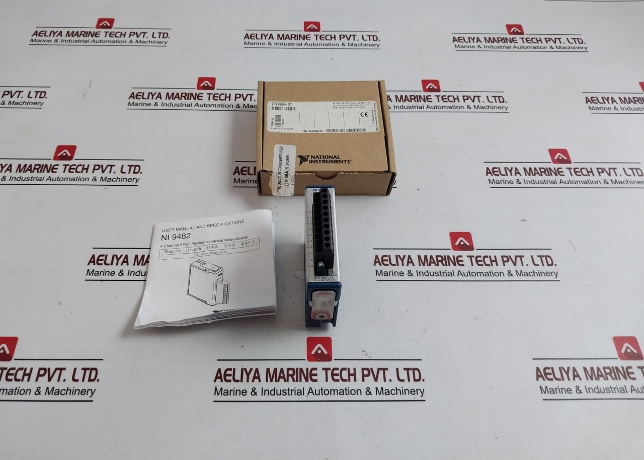 National Instruments Ni 9482 Relay Output Module 70°C - Aeliya Marine