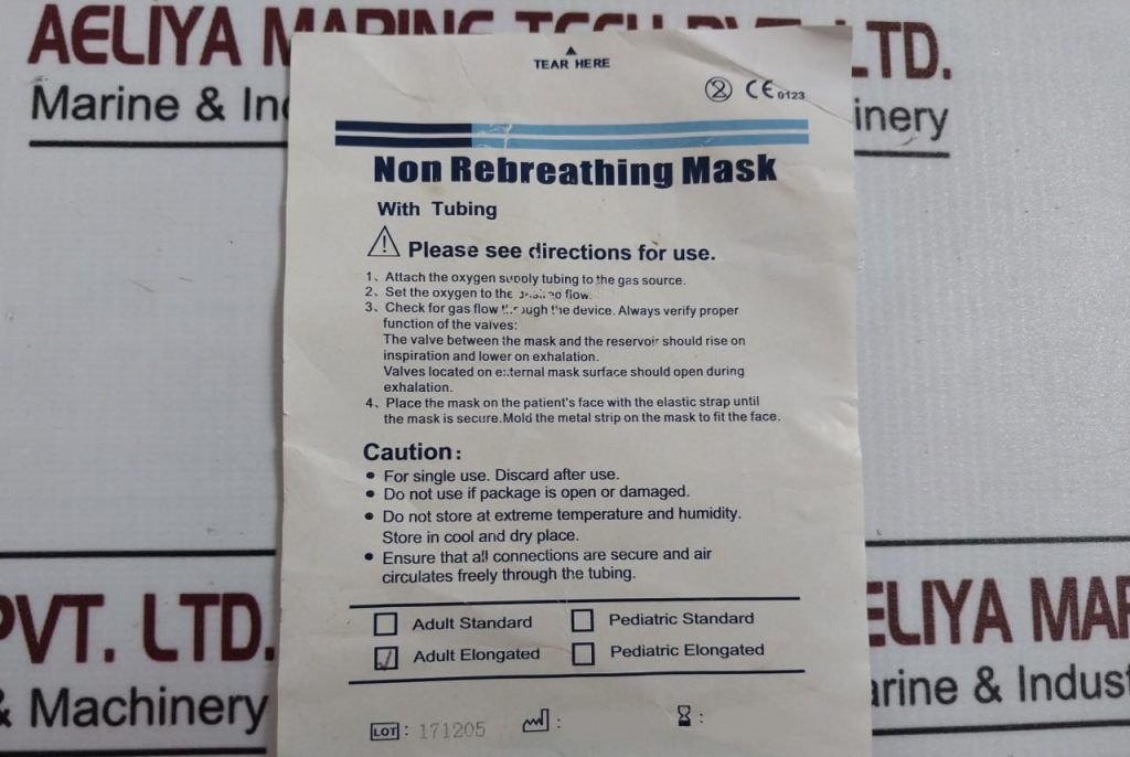 Non Rebreathing Mask - Aeliya Marine
