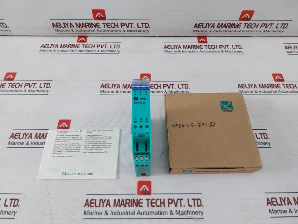 Pepperl+Fuchs Kfd0-Cs-Ex1.52 Transformer Isolated Loop Powered Current Separator 250v - Aeliya ...