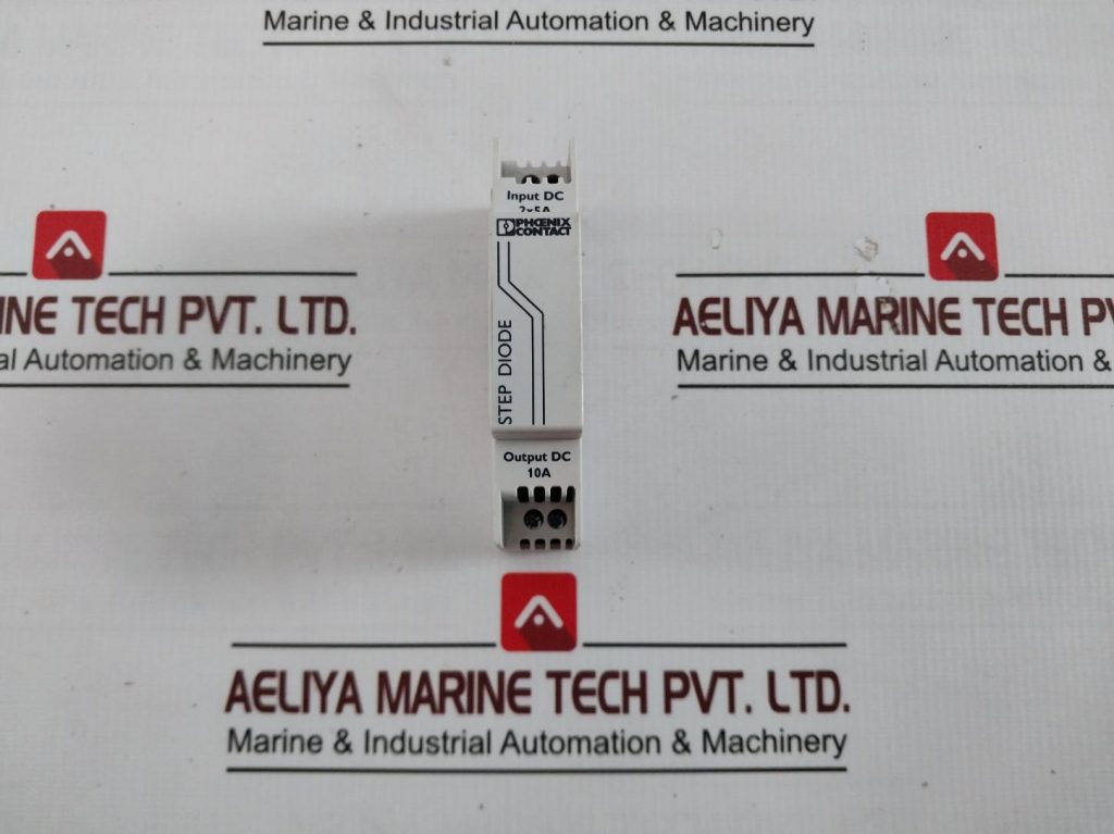 Phoenix Contact Step-Diode/5-24dc/2x5/1x10 Redundancy Module 24v ...