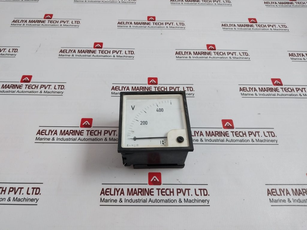 Rishabh 0-400/500v Analog Electronic Voltmeter - Aeliya Marine
