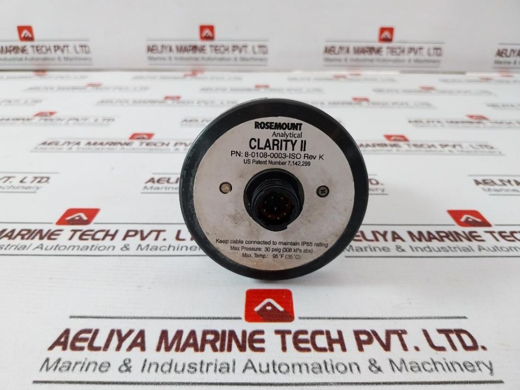 Rosemount 8-0108-0003-Iso Analytical Clarity Ii Turbidimeter Sensor ...