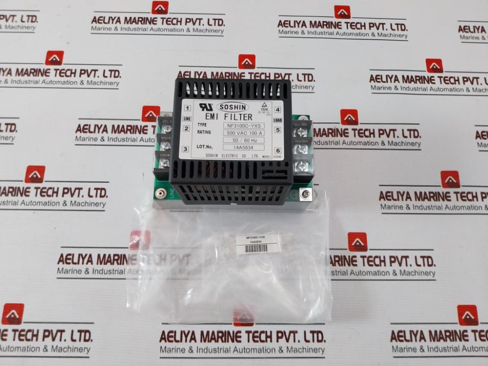 Soshin Electric Nf3100c-Yxs Emi Filter 600v - Aeliya Marine