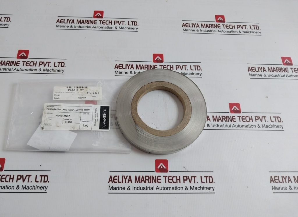 Svanehoj Paag131257 Perforated Tape, Invar, Metric 56mtr - Aeliya Marine