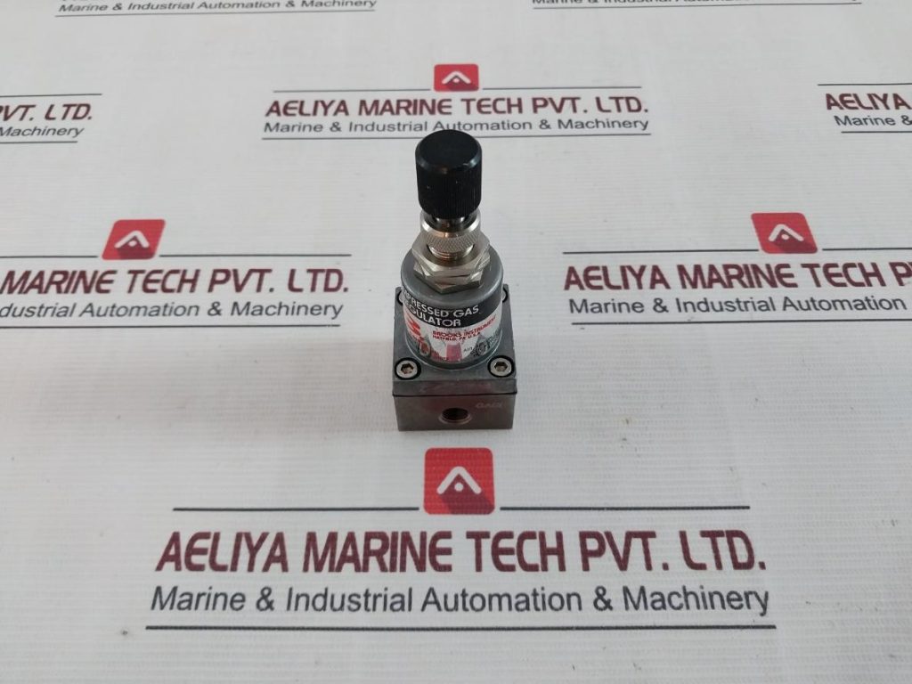 Brooks Instrument 8601d Compressed Gas Regulator 250psi - Aeliya Marine