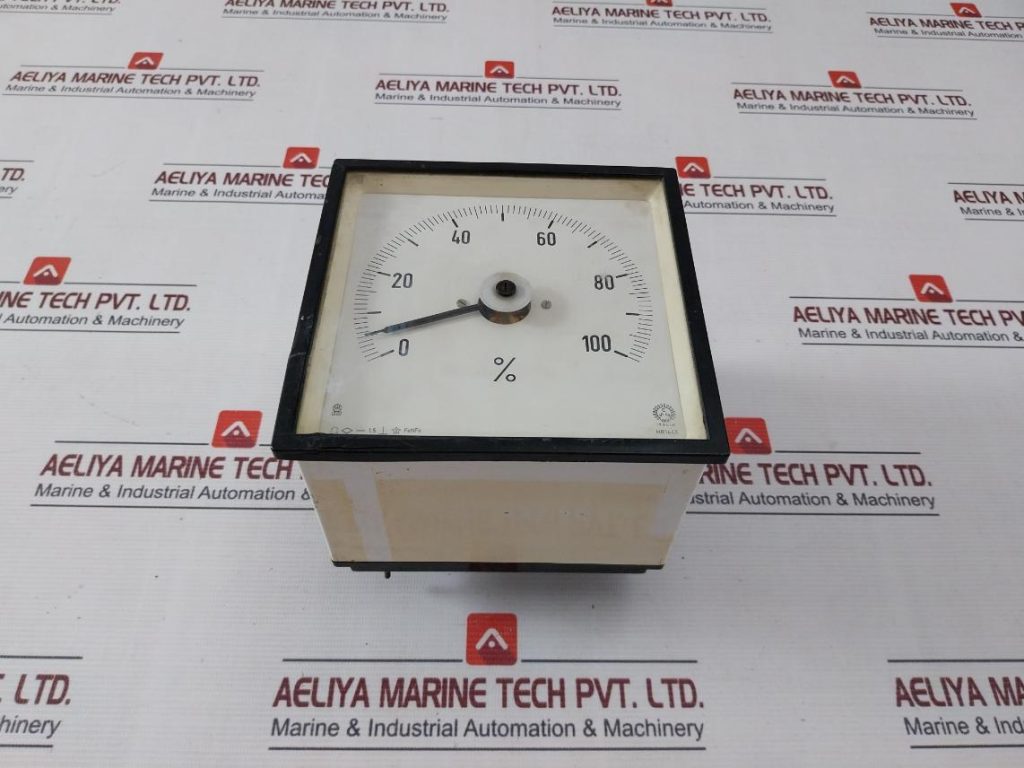 Cgs 0 To 100 % Analog Percentage Meter - Aeliya Marine