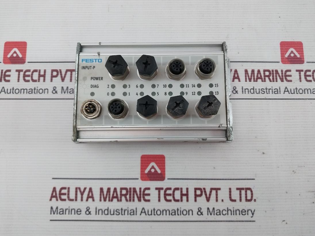 Festo Cp-E16-M12x2-5pol Input Module 80°C - Aeliya Marine