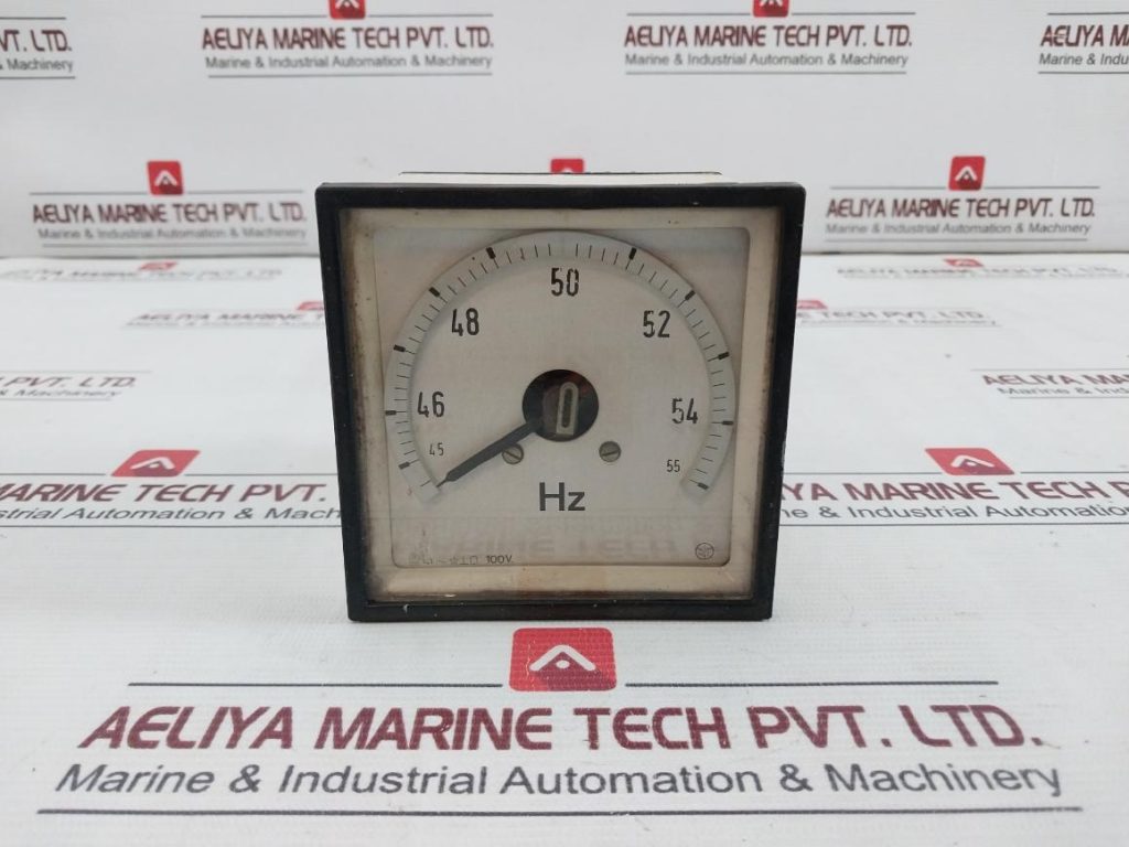 Ime 45-55 Hz Analog Panel Frequency Meter 100v - Aeliya Marine