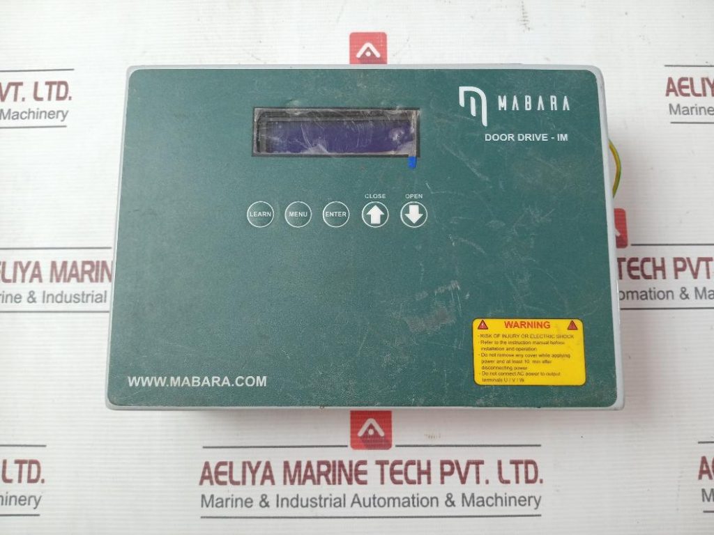 Mabara Door Drive-Im Induction Motor Door Drive 220v - Aeliya Marine