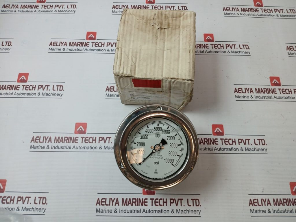 Mc Daniel Controls 0-10000 Psi Pressure Gauge - Aeliya Marine