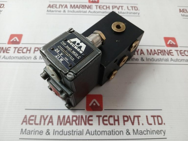 Mecman 348/1 Pneumatic Solenoid Valve - Aeliya Marine