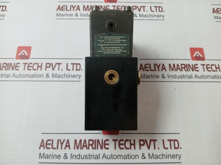 Mecman 348/1 Pneumatic Solenoid Valve - Aeliya Marine