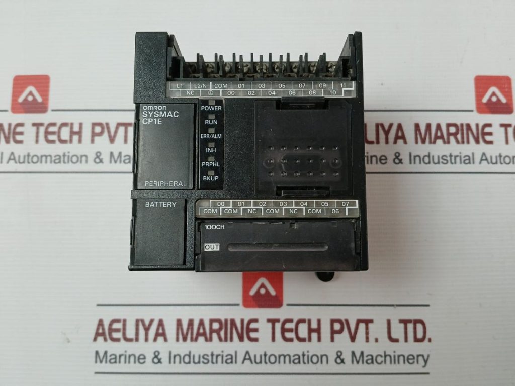 Omron Corporation Cp1e-N20dr-A Analog And Temperature Control 1440v - Aeliya Marine