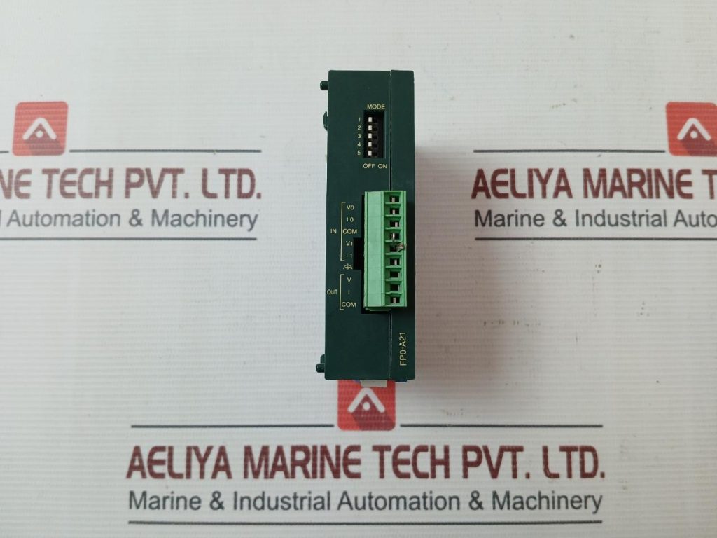 Panasonic Fp0-A21-A Analog I/O Unit - Aeliya Marine