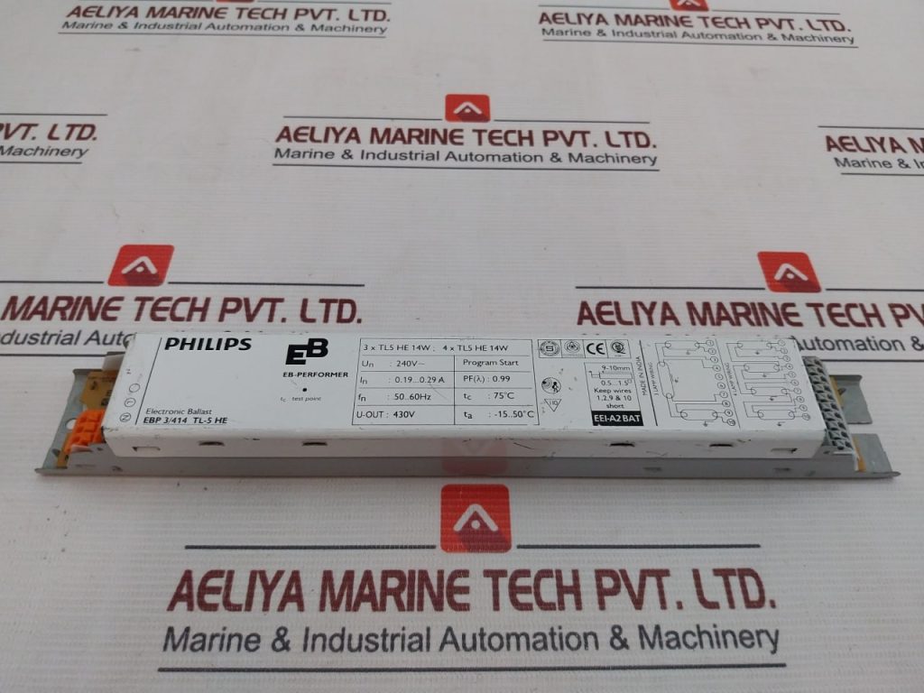 Philips Ebp 3/414 Tl-5 He Eb-Performer Electronic Ballast 240v - Aeliya Marine