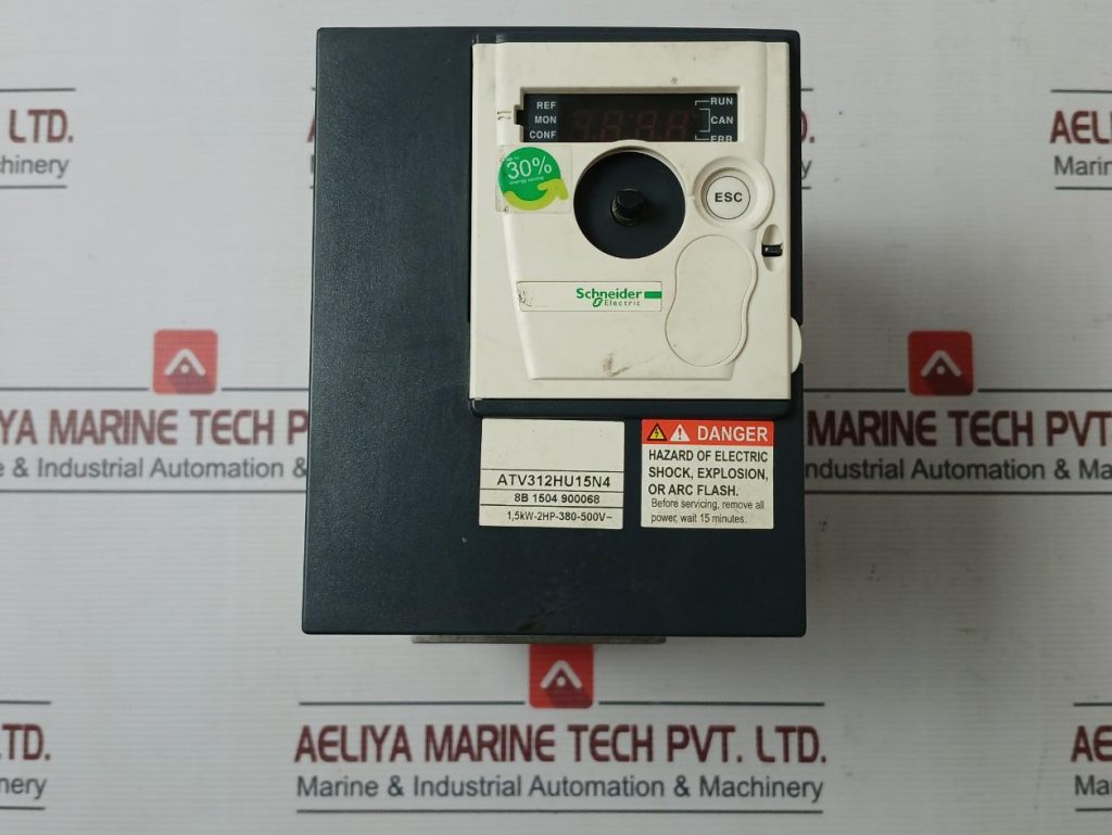 Schneider Electric Atv312hu15n4 3-Phase Variable Speed Drive 500v ...