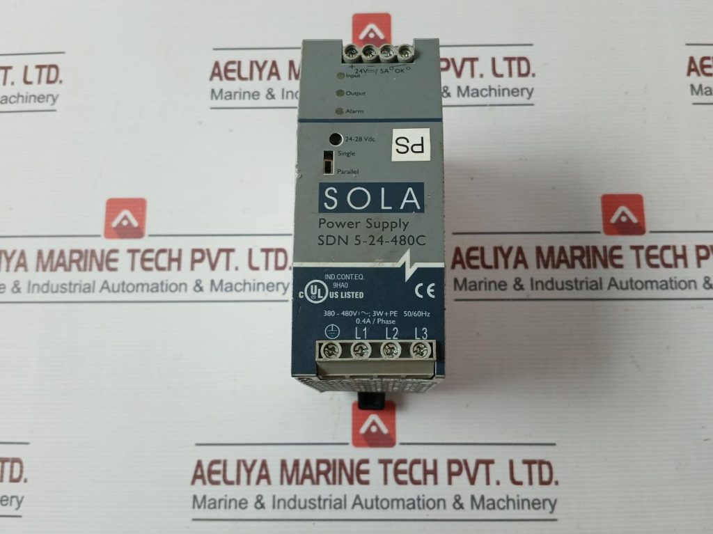 Sola Sdn 5-24-480c Power Supply 480v - Aeliya Marine