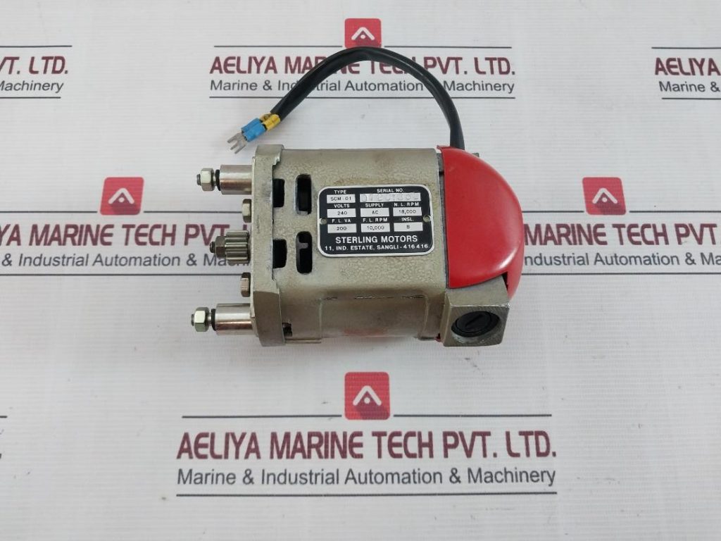 Sterling Scm-01 Spring Charging Motor - Aeliya Marine