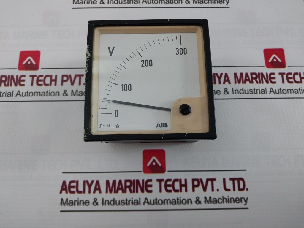 Abb 0-300v Ammeter - Aeliya Marine