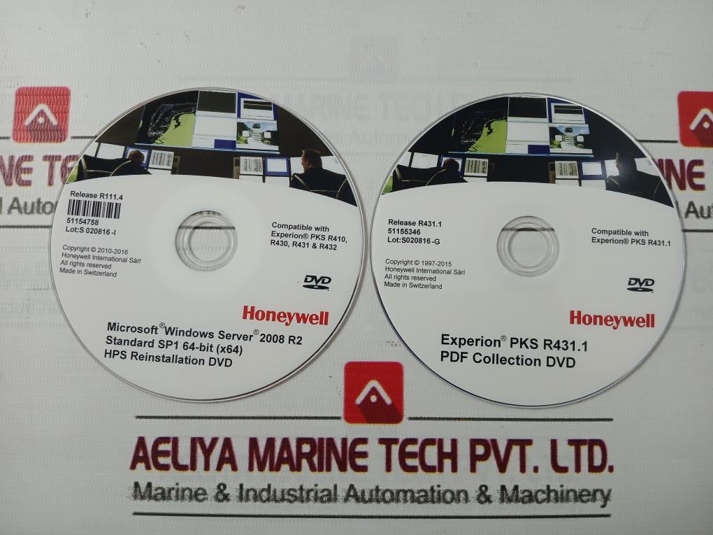 Honeywell 51154757 Experion System Dvds Set - Aeliya Marine