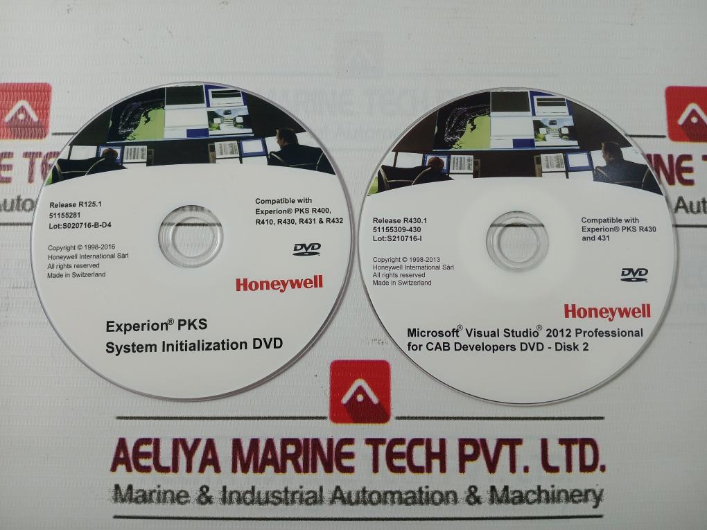 Honeywell 51155285-430 Experion System Dvds Set - Aeliya Marine