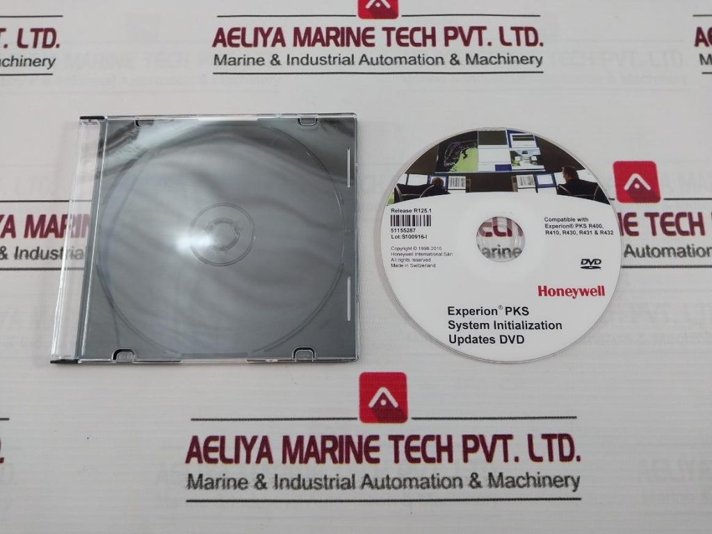 Honeywell Experion Pks System Initialization Updates Dvd - Aeliya Marine