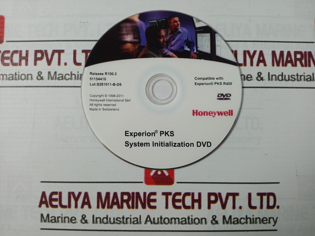 Honeywell Pks R400 Experion System Initialization Dvd - Aeliya Marine