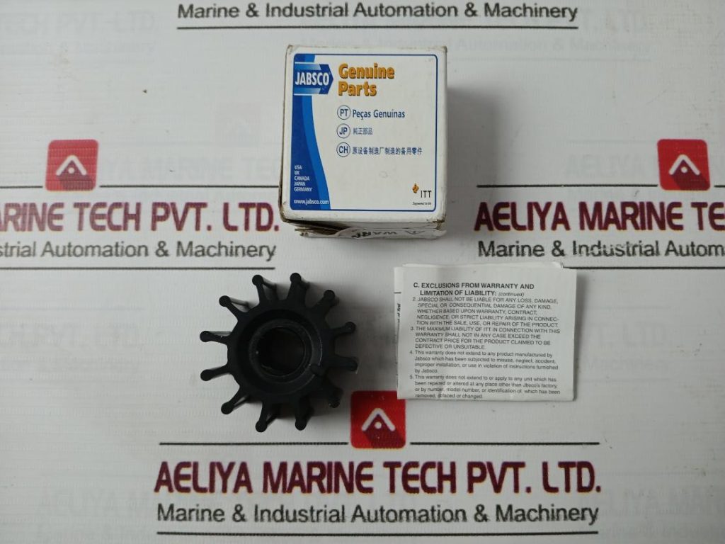 Jabsco 14281-0001 Flexible Rubber Impeller Neoprene - Aeliya Marine