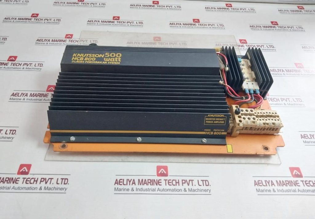 Knutsson Hcb 800 Power Amplifier 500watt - Aeliya Marine