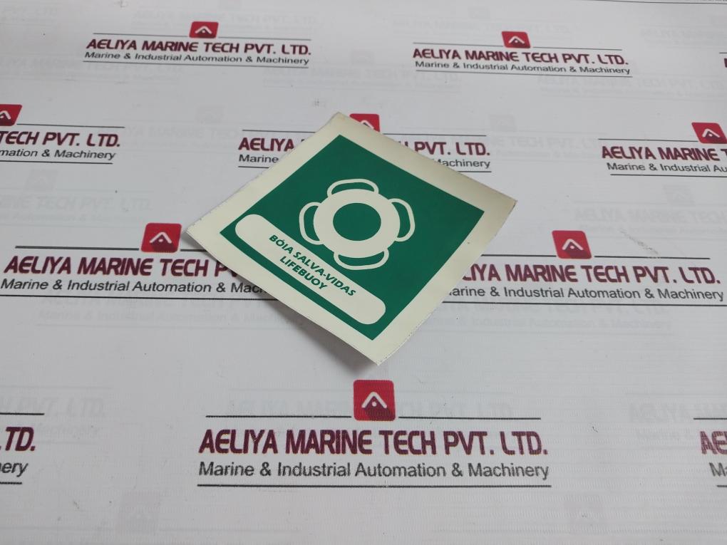 Lifebuoy Imo Sign Sticker - Aeliya Marine