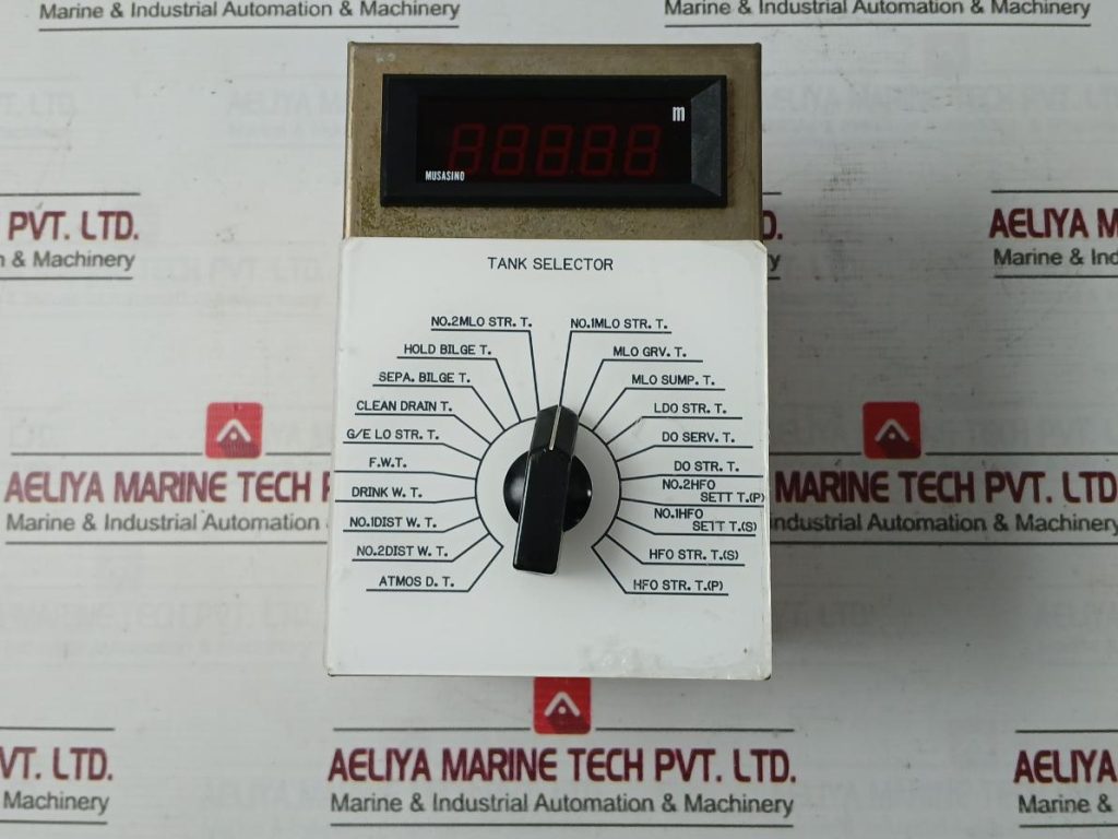 Musasino Tank Selector Panel Digital Display - Aeliya Marine