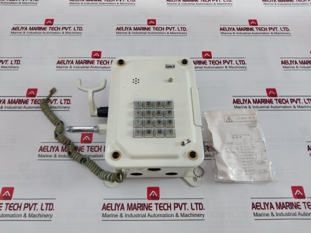 Nippon Hakuyo Oda-1380-1hn Wall-Mounted Automatic Telephone - Aeliya Marine