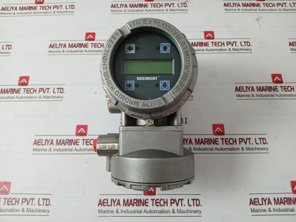 Rosemount 8732emr2b1k1m4c1sh Magnetic Flow Meter Transmitter 12-42v ...