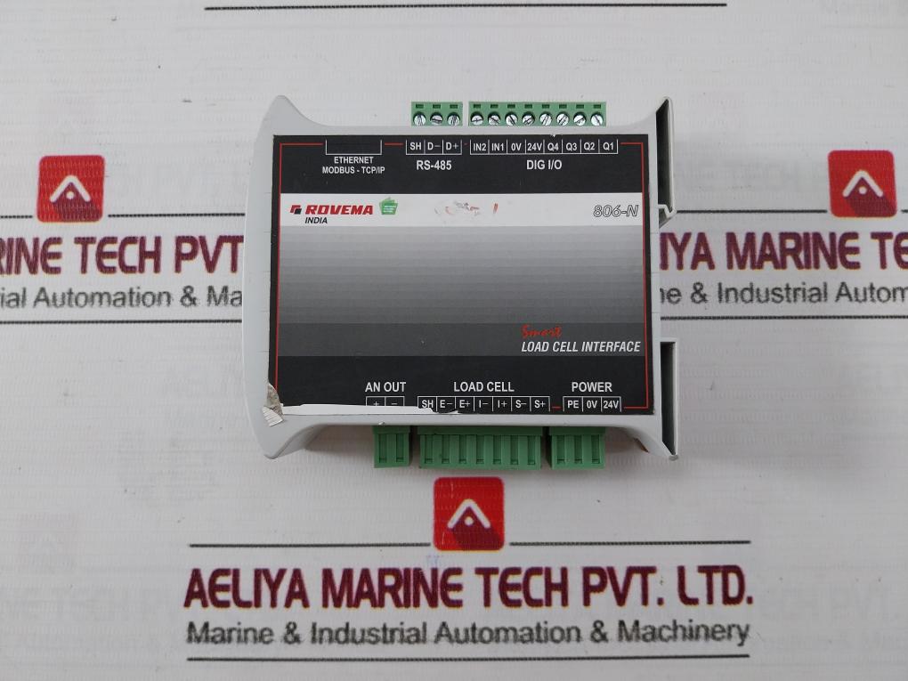 Rovema 806-N Load Cell Interface Module 24v - Aeliya Marine