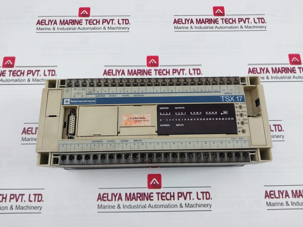 Telemecanique Tsx17 24012 Programmable Logic Controller 24v - Aeliya Marine