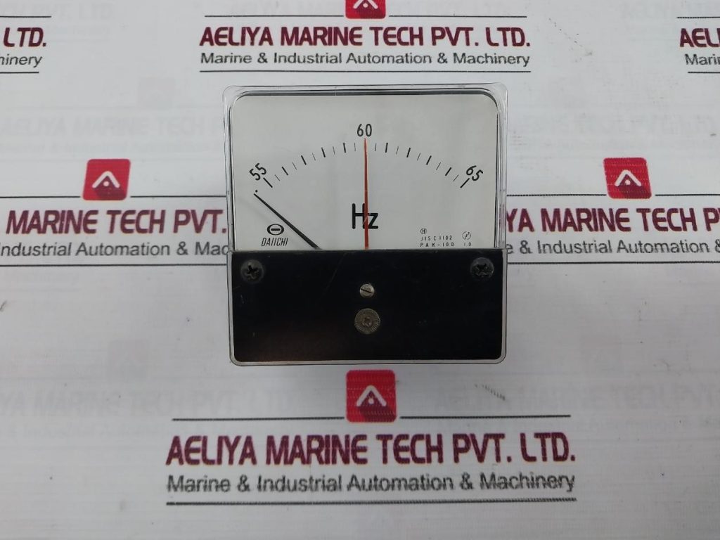 Daiichi Jis C 1102 Frequency Meter 110 V - Aeliya Marine