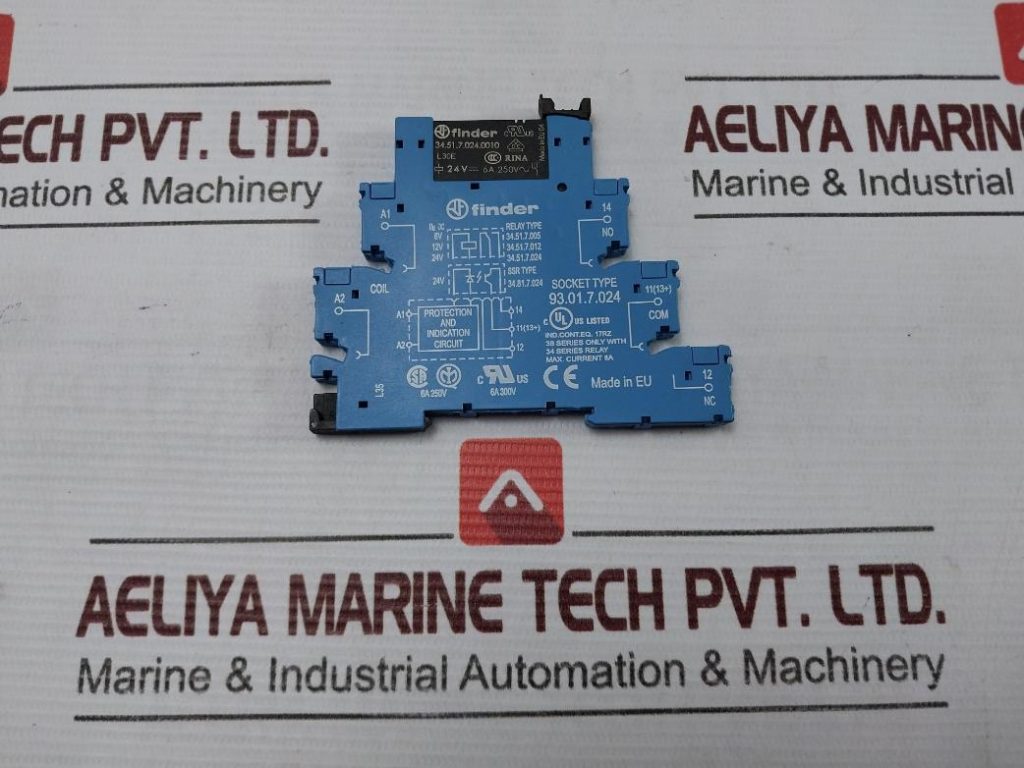 Finder 93.01.7.024 Relay Socket 300v - Aeliya Marine