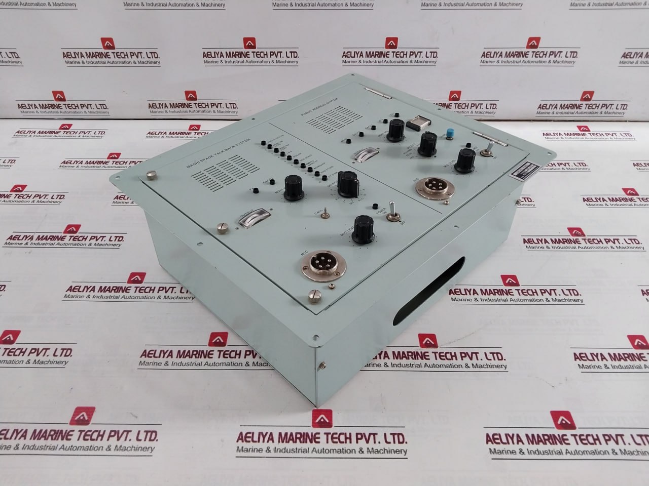 Nippon Hakuyo 0he-1075 Public Address System Control Panel 600ω ...
