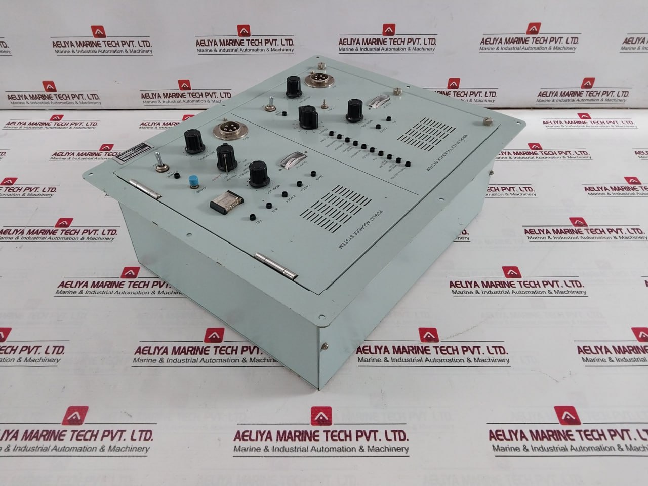 Nippon Hakuyo 0he-1075 Public Address System Control Panel 600ω ...