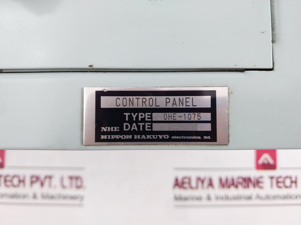 Nippon Hakuyo 0he-1075 Public Address System Control Panel 600ω ...