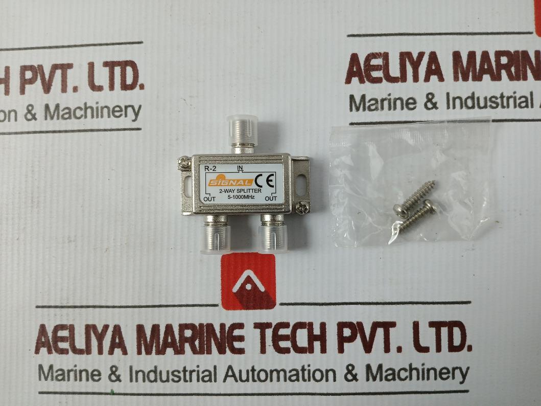 Signal 5-1000 Mhz 2‑Way Coaxial Cable Splitter For Antenna,Cable ...