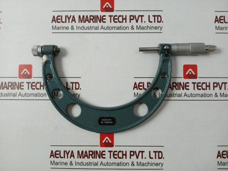 0-150 X 0.01mm Micrometer With Adjustable Anvils - Aeliya Marine