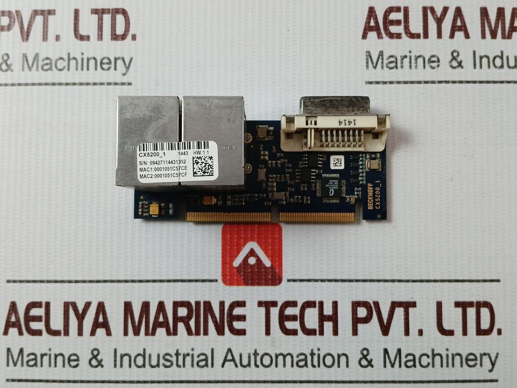 Beckhoff Cx5200_1 Fanless Multi-Core Controller - Aeliya Marine