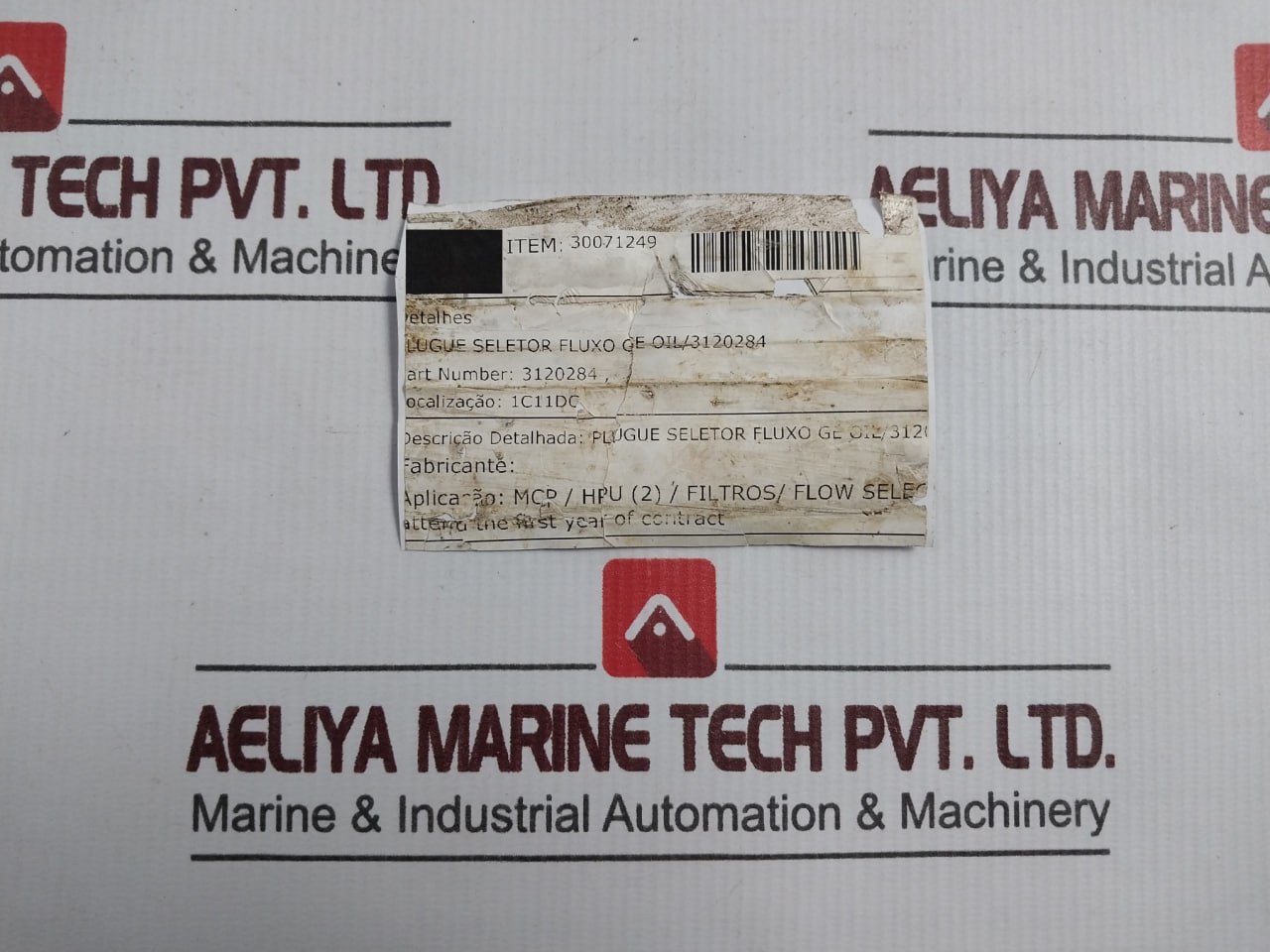 Ge 3120284 Flow Selector Plug - Aeliya Marine