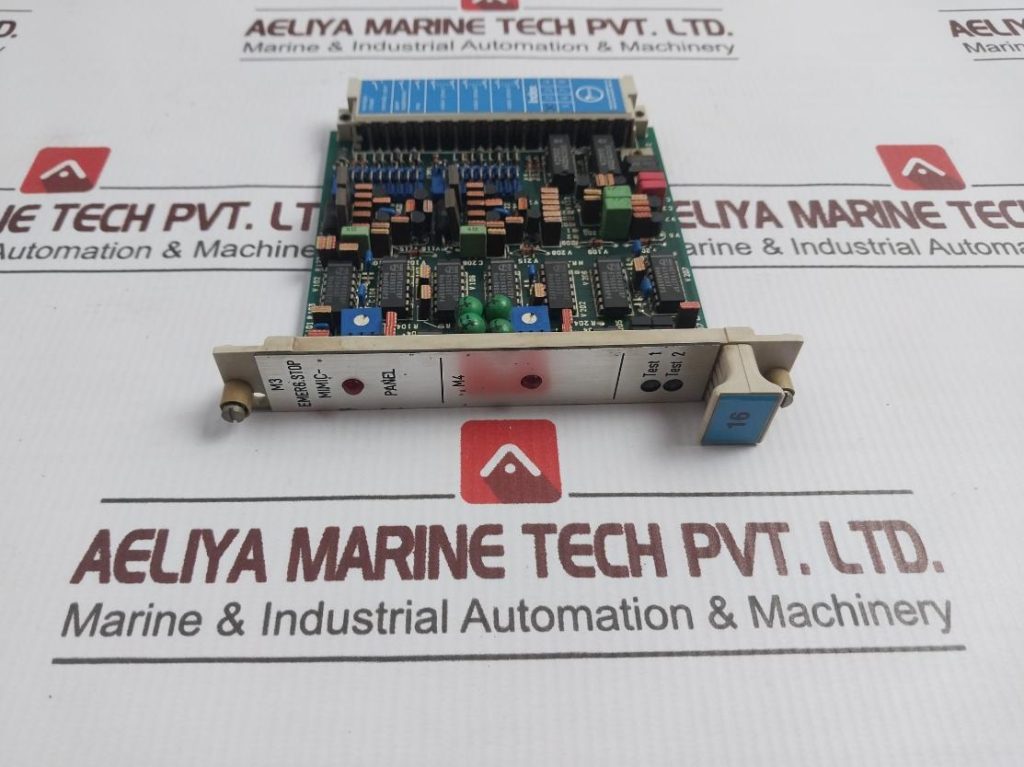Rolf Janssen Bm 06 Pcb Module For M3 Emergency Stop Mimic Panel ...