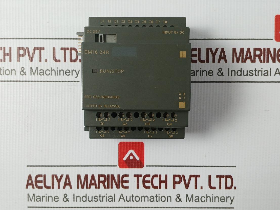 Siemens 6ed1 055-1nb10-0ba0 Logo Logic Module 24v - Aeliya Marine